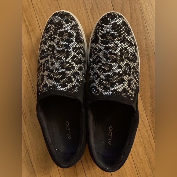Aldo | Shoes | Aldo Leopard Studded Print And Suede Shoes 9 | Poshmark